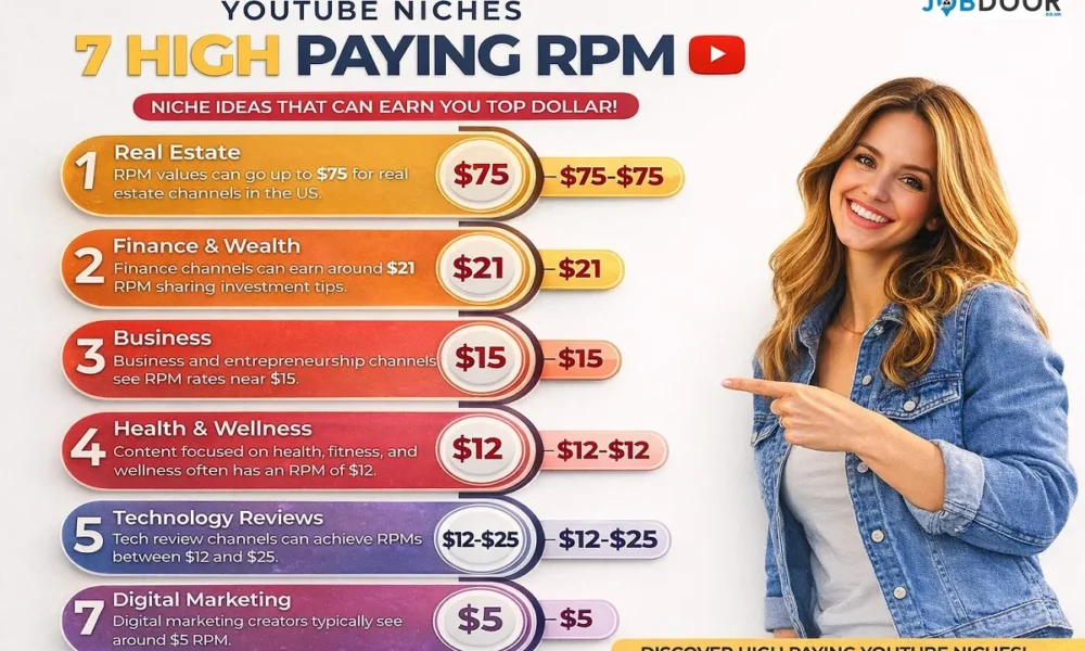7 High Paying YouTube Niches With the Highest RPM (2026 Guide)
