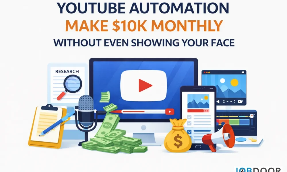 YouTube Automation: Make $10K Monthly Without Even Showing Your Face